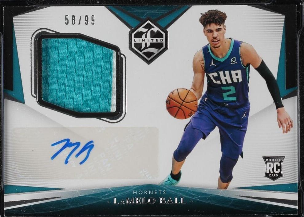 2020-21 Panini Chronicles - Limited Rookie Jersey Auto LaMelo Ball #LR ...