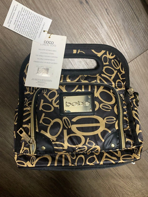 New BEBE Coco Reusable Insulated Lunch Box Tote Bag Casual Daypack | eBay
