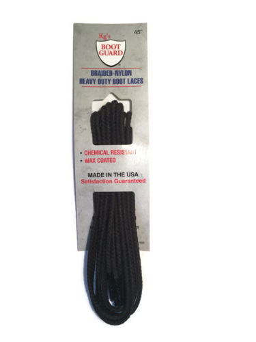 KG's Boot Guard Braided-Nylon Laces Heavy Duty Industrial Strength 54 ...