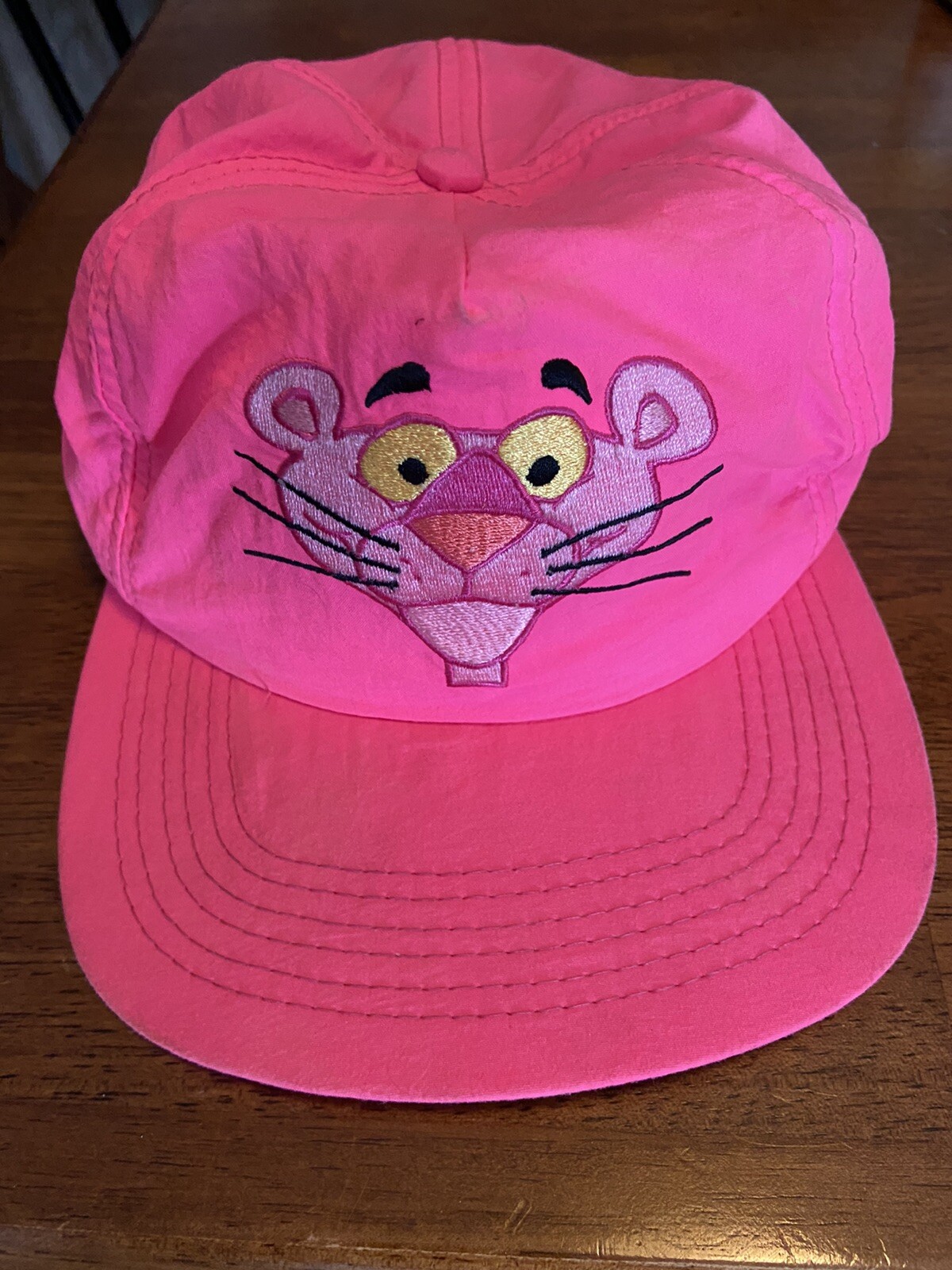 Vintage 90s 1993 Pink Panther Hat, Snapback made in … - Gem