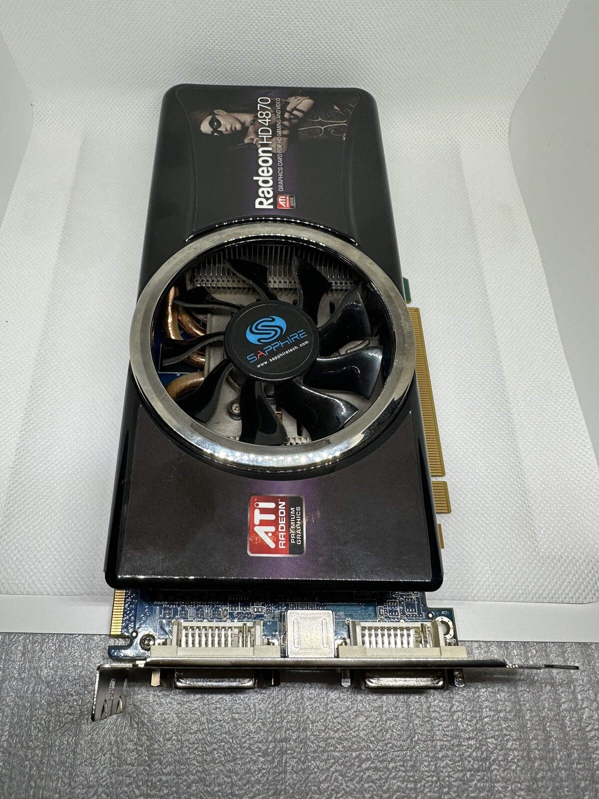 ATI Radeon HD 4870 1GB GDDR5 Dual DVI-I/TVO Video Graphics Card TESTED ...