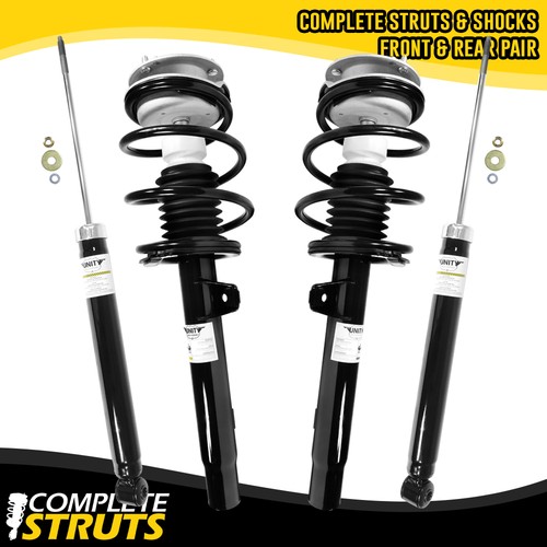 1999-00 BMW 323i E46 Front Quick Complete Struts & Rear Shock Absorbers ...