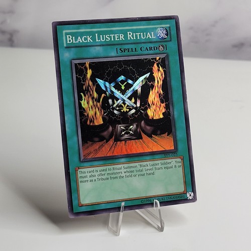 Yugioh NM Black Luster Ritual Holo SYE-025 | eBay