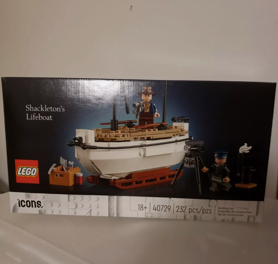 LEGO Icons Shackleton’s Lifeboat 40729 The Endurance GWP Brand New Fast ...