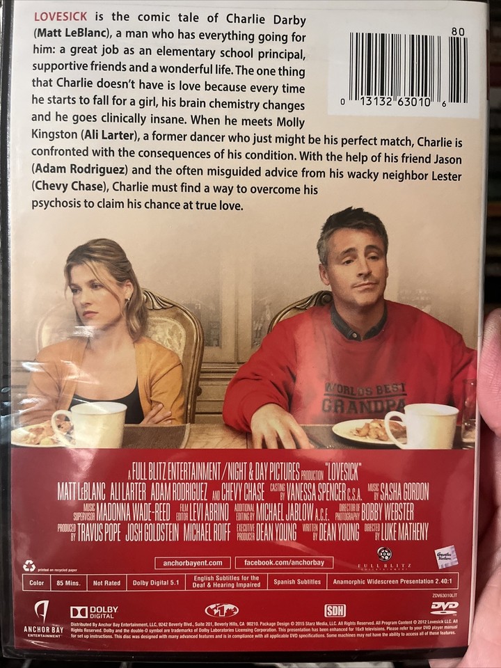 Lovesick (DVD, 2014) 13132630106 | eBay