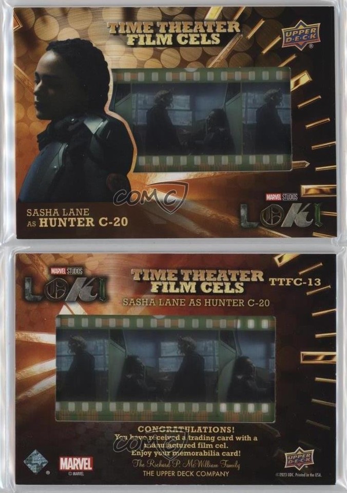 2023 Loki Season 1 Time Theater Film Cels Sasha Lane as Hunter C-20 #TTFC-13 4et | eBay