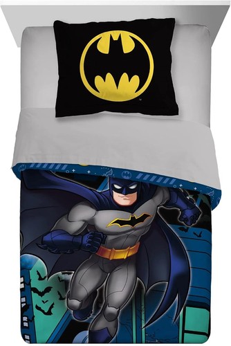 DC Comics Batman Twin/Full Comforter 2 pieces set Sham 73558823292| eBay