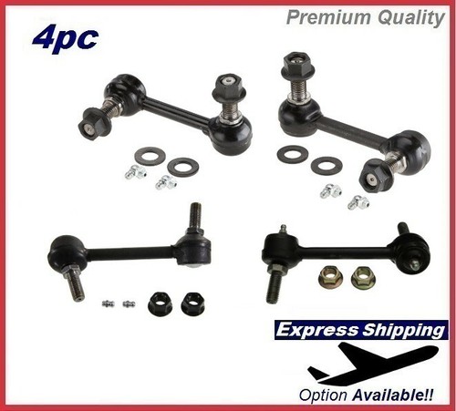 Premium Sway Stabilizer Bar Link SET Front & Rear For K80824 K80825 ...