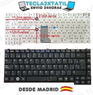 TECLADO PARA SAMSUNG R40 PLUS SERIES P/N: CNBA5901853 DBYNF6BT0915 ...