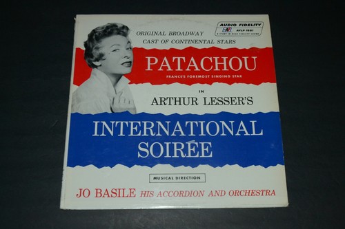 Patachou in Arthur Lesser's International Soiree~Jo Basile~Broadway ...