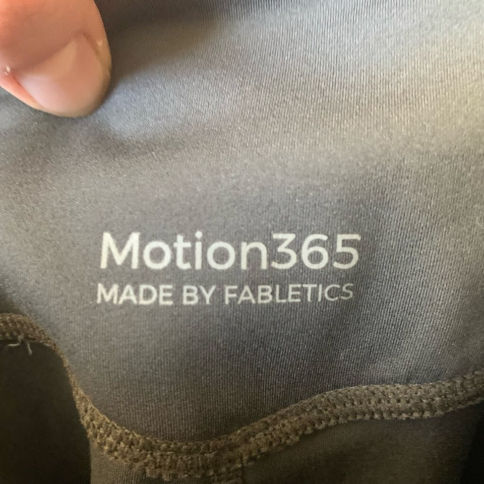 Fabletics Motion 365 gray athletic S workout leggings | eBay