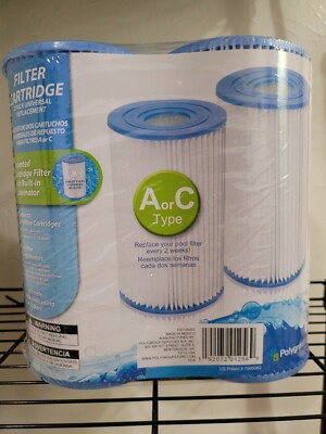 Polygroup Pool Filter Cartridge A or C Type - 2 Pack 192072012590| eBay