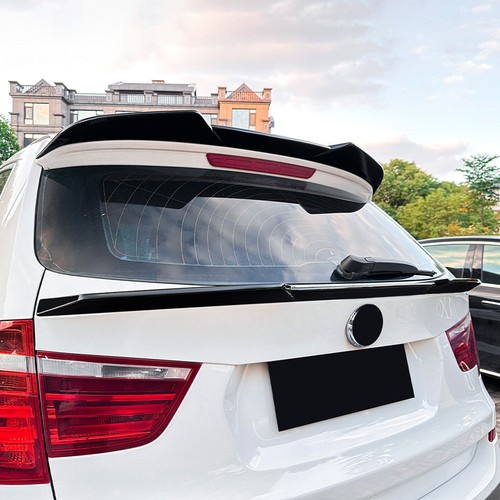 Gloss Black Rear Trunk Middle Flap Spoiler Wing For BMW X3 F25 2011 ...