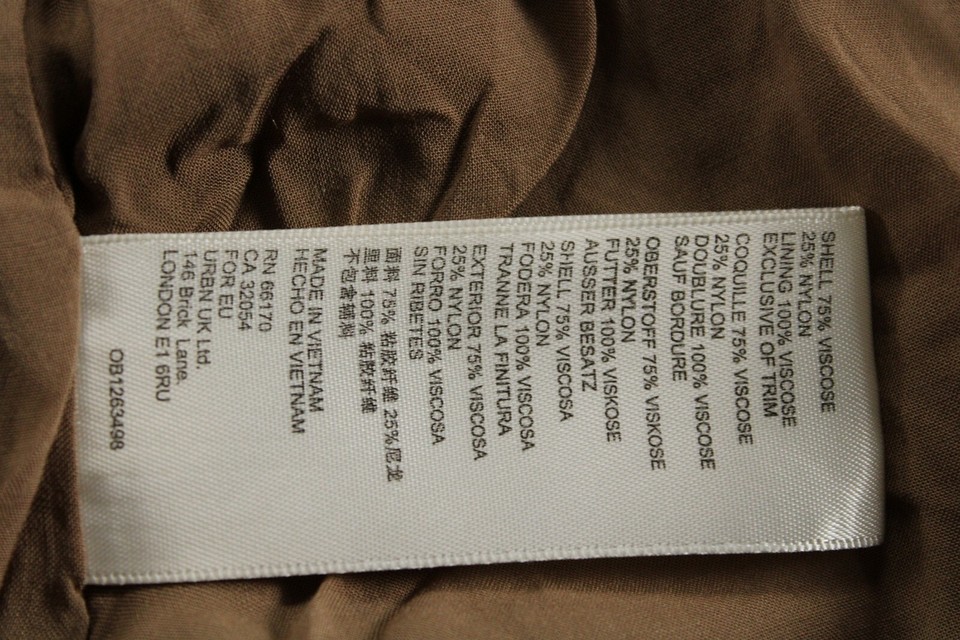 NWT Free People Large Brown Velvet Bed Jacket Oversized Lace Trim Bell ...