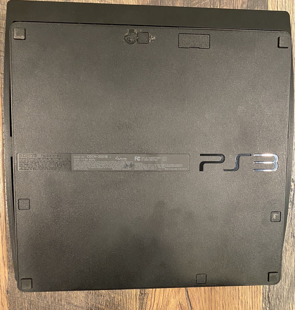 Sony PlayStation 3 Console PS3 Slim Black Bundle Controller Cords 320 ...