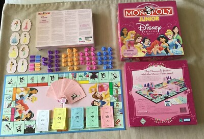 Monopoly Junior Disney Princess Edition & Instructions | eBay