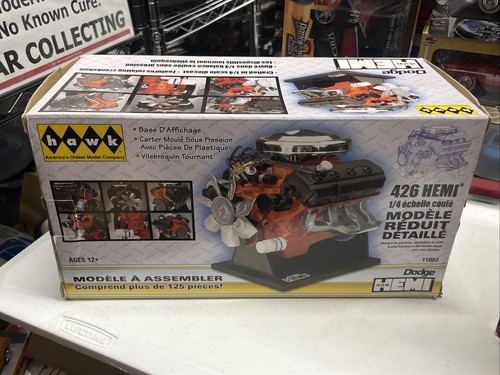 HAWK 1/4 SCALE 426 HEMI ENGINE MODEL FACTORY SEALED KIT! CIRCA 2006 ...