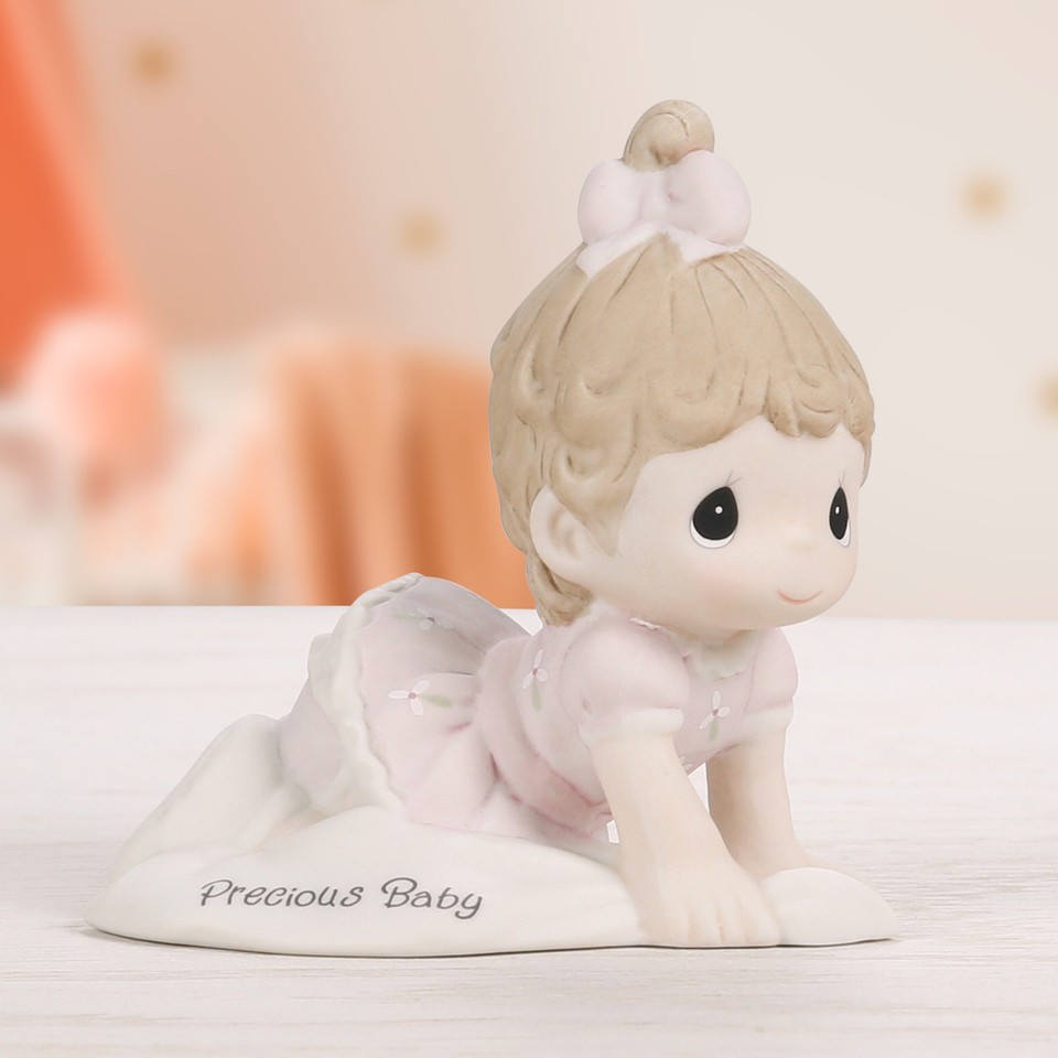 Precious Moments Growing In Grace, Precious Baby, Brunette Girl ...