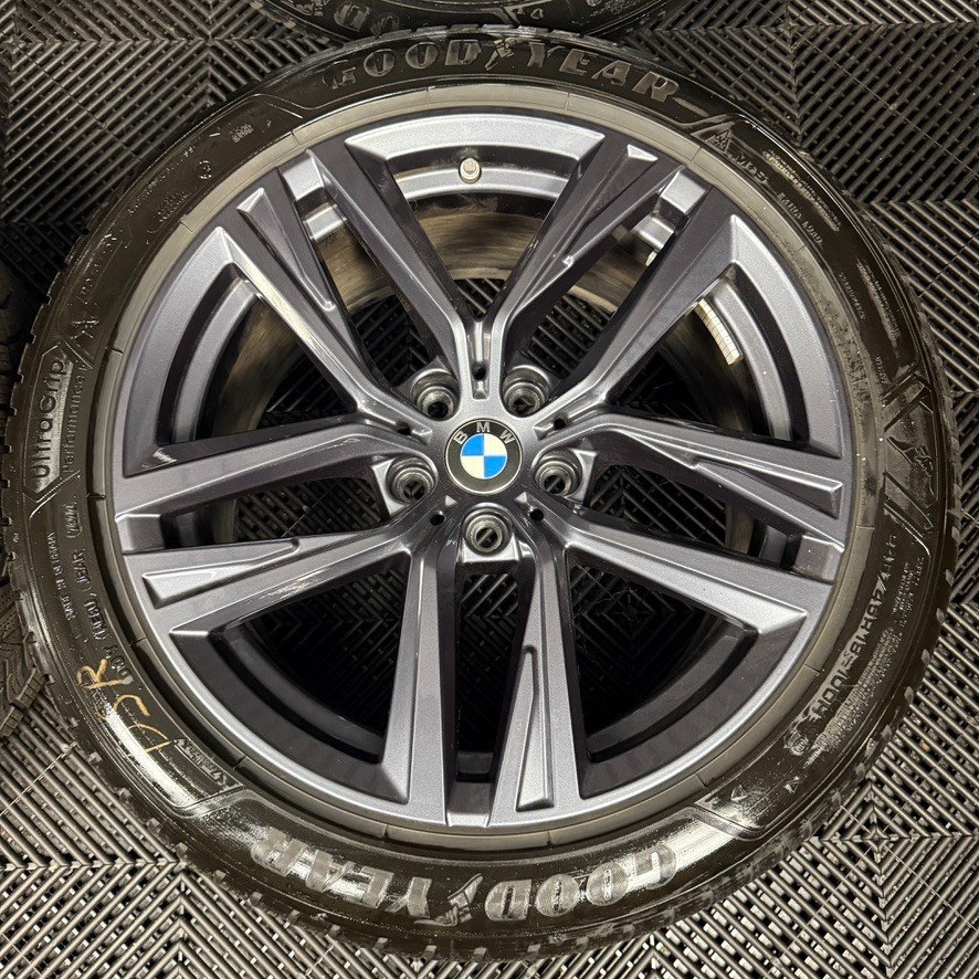 18'' GENUINE BMW 4 SERIES I4 853 G26 G22 G23 ALLOY WHEELS WINTER TYRES ...