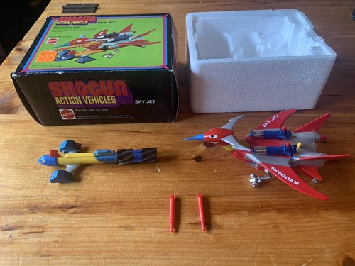 Vintage Sky Jet Incomplete Action Vehicles Shogun Warriors Chogokin ...