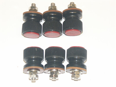 Belling Lee L309 Panel terminal Binding Post - Red ****(SHORTENED STUD ...