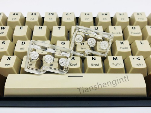 ISO Enter Resin Keycaps OEM Clear Transparent Keycap For MX Mechanical ...