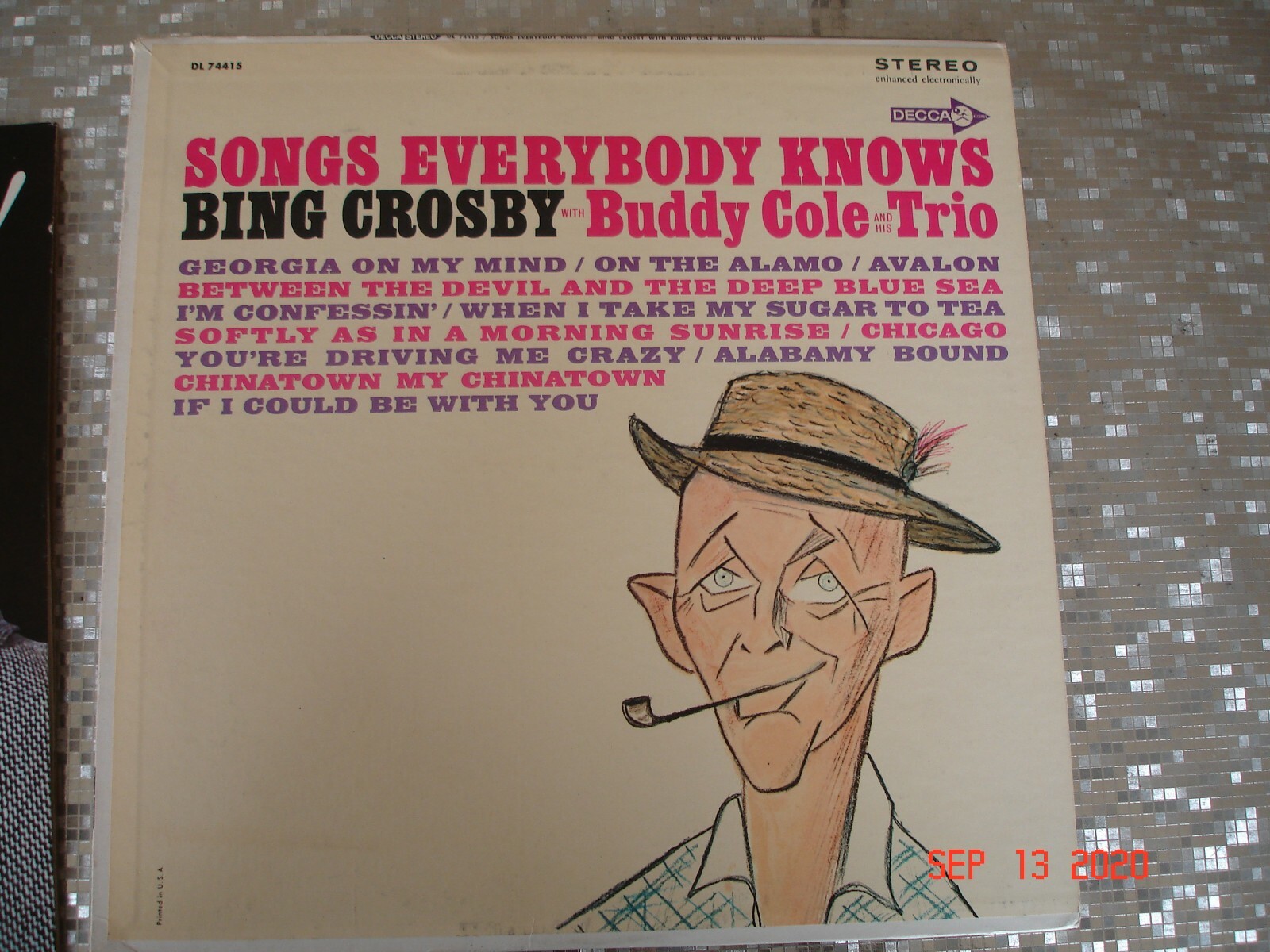 Bing Crosby 3 LP Lot Hey Jude, Songs Everybody Knows & Feels Good ...