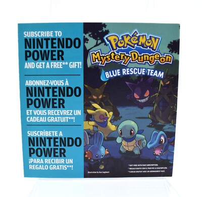 Insert Only *NO GAME* Nintendo DS Pokemon Mystery Dungeon Blue Rescue ...