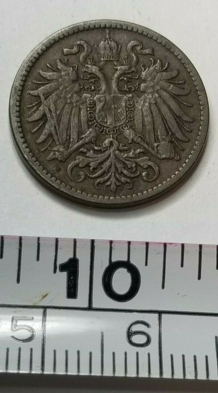 Austria 1896 2 Heller Coin | eBay