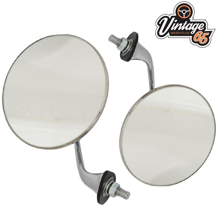 Kit Car Hotrod Retro Lucas Style Chrome Adjustable Flat Wing Door ...