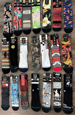 Mens Stance Socks L 9-12 Trinity Vote Office Boyd Gooey realtree Sandy ...