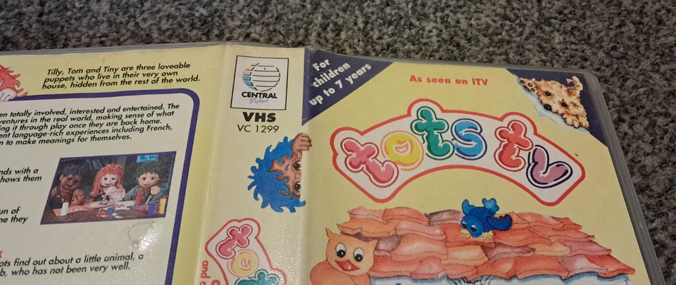 TOTS TV CAMEL AND OTHER STORIES TILLY TOM TINY VHS VIDEO KIDS CHILDREN ...