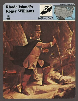 Rhode Islands Roger Williams Story of America Colonial Exploration ...