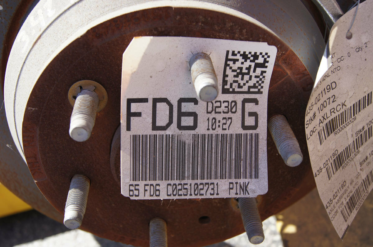 2006-2009 Chevrolet Trailblazer Rear Axle W/Brakes 3:42 Ratio Limited ...