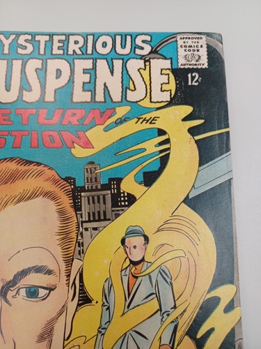 MYSTERIOUS SUSPENSE #1 the QUESTION 1968 Charlton DCU DITKO FN+ COMIC ...