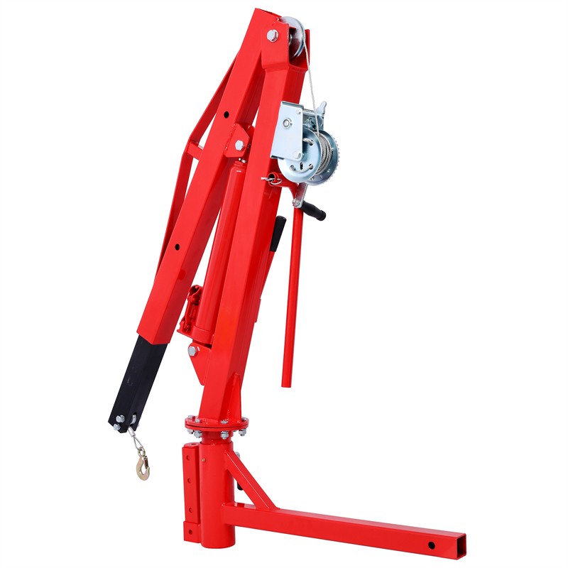 2"500Lb Pickup Truck Hydraulic PWC Dock Jib Engine Hoist Crane Hitch ...