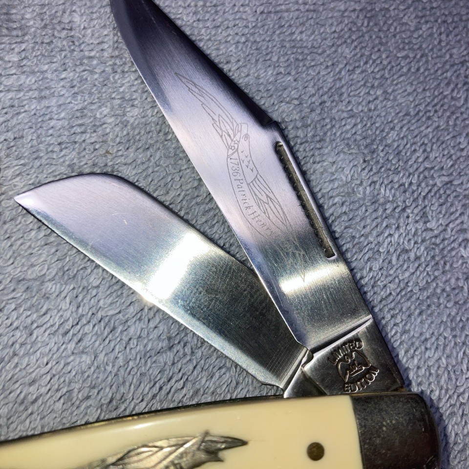 Vintage - Liberty or Death - Patrick Henry - 1736-1799 Schrade Walden ...
