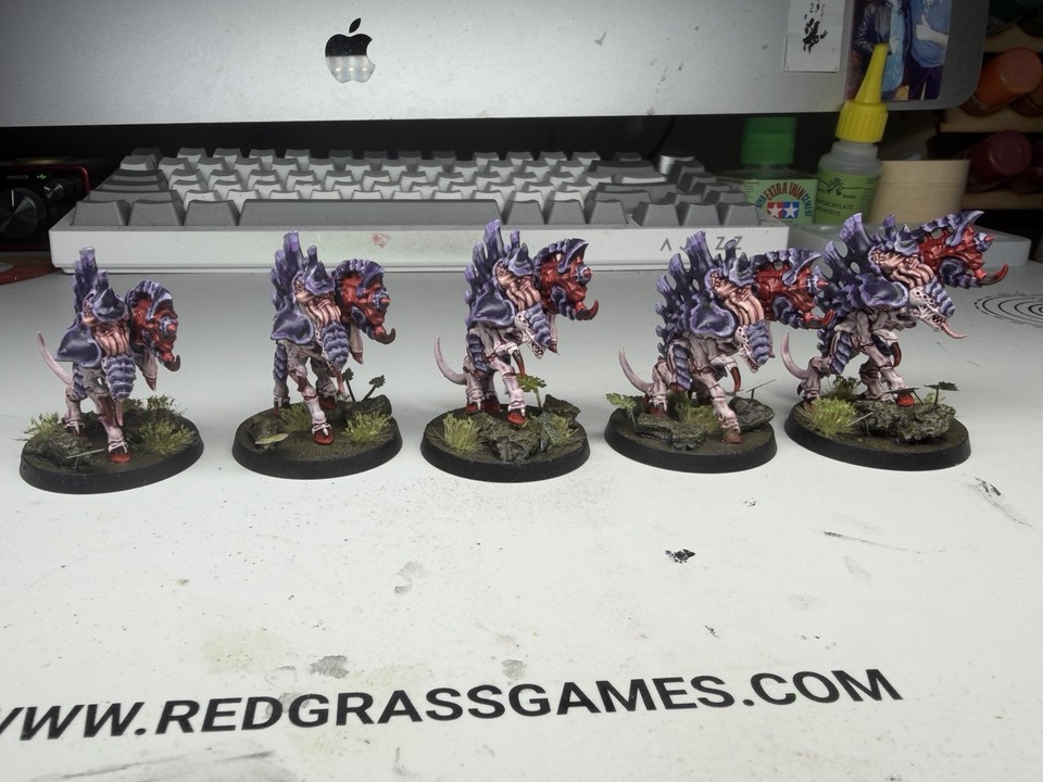 Warhammer 40K Tyranid Army, Hive Fleet Leviathan Pro Painted Army W ...