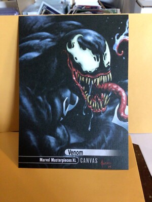 VENOM #100 2024 Marvel Masterpieces XL 5x7 CANVAS HIGH SERIES JUSKO ...