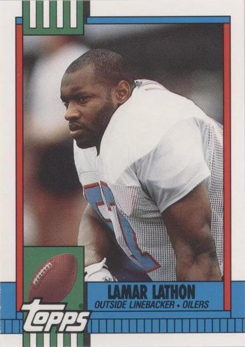 1990 Topps Traded - Lamar Lathon #107T (RC) for sale online | eBay