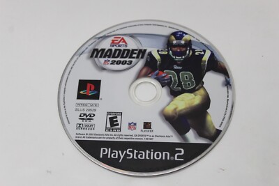 Madden NFL 2003 (PS2, 2002) Disc Only 14633145151| eBay