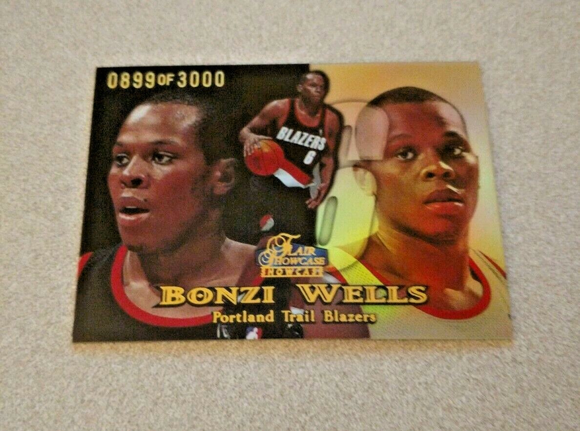1998-99 Flair Showcase - Bonzi Wells #59 Row 1 /3000 (RC) for sale ...