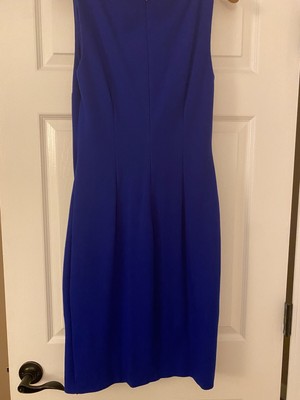 Cache blue contour dress size 8 | eBay