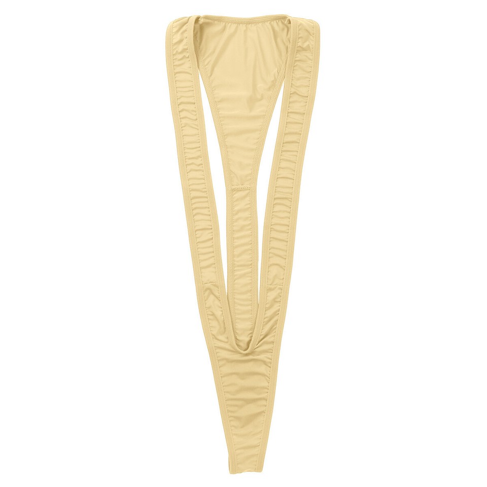 Sexy Women Sling Shot Monokini Micro Bikini Thong Beachwear Swimwear ...