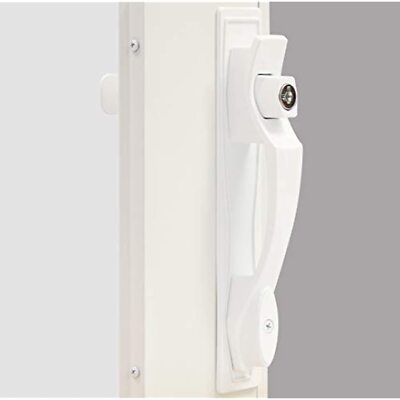 Larson Certified Storm Door Push-Button Heavy-Duty Latch with Key ...