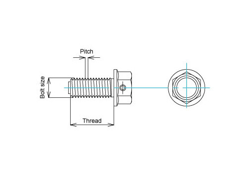 Red Magnetic Drain Bolt M10X15-P1.25 Yamaha WR450F 2016-2018, Zeta ZE58 ...
