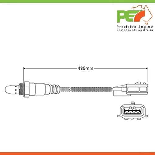 New * OEM * Pre-Cat. Oxygen Sensor For Nissan Pathfinder R52 3.5L Dir ...