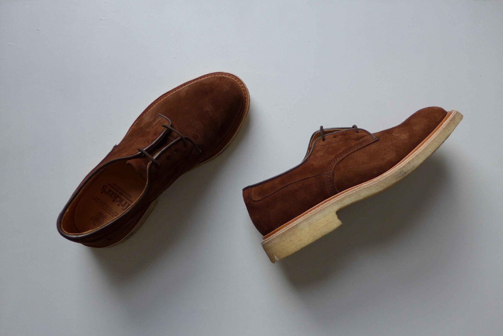 Tricker's Woodstock Shoe Brown Kudu Suede - UK 7, 8, 8.5, 9, 10 & 11 ...