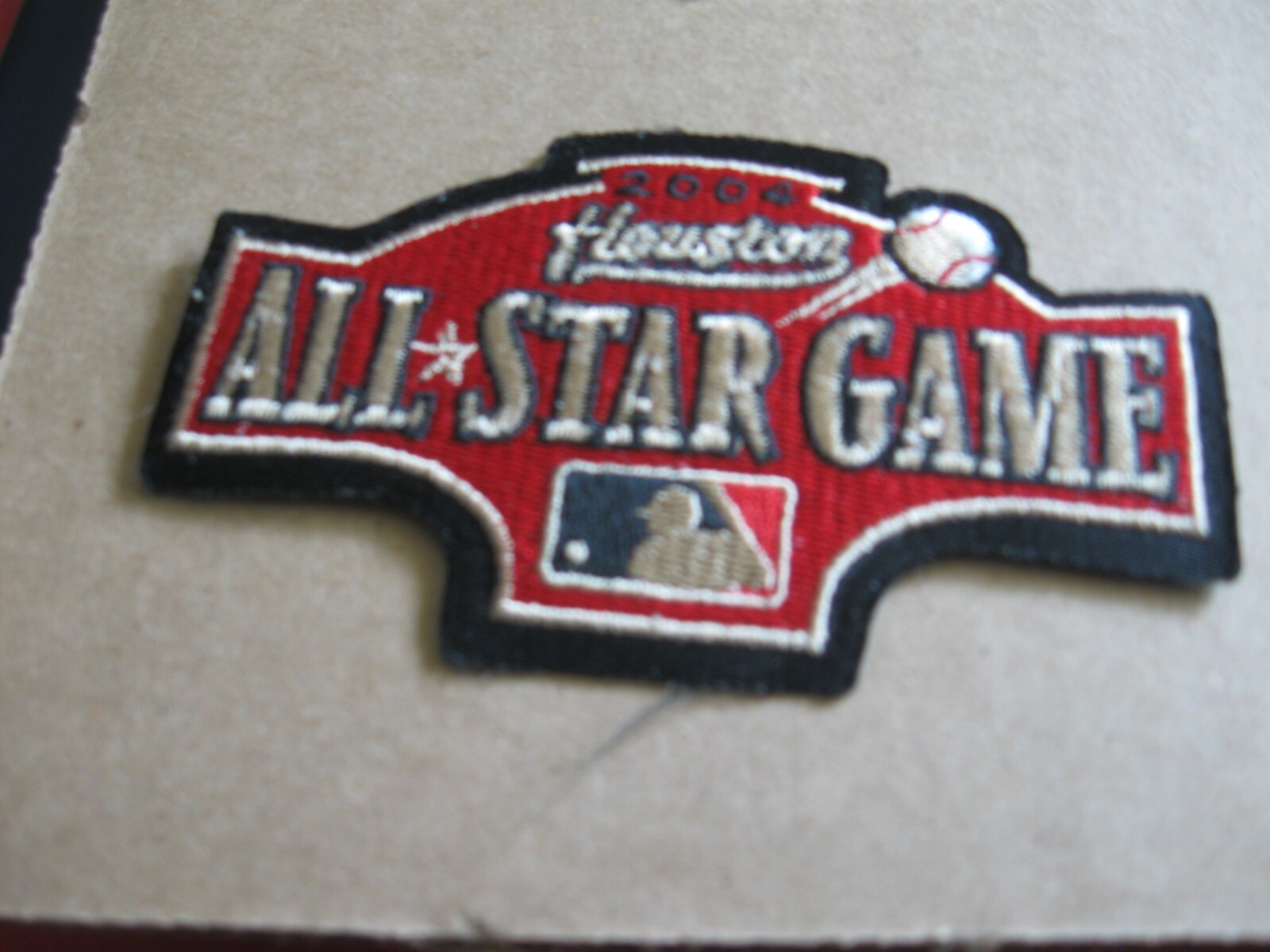 2004 Houston All-Star Game Deluxe 4" Cloth Patch | eBay