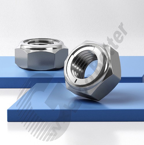 Spring-Stop Locknuts Metric M3 M4 M5 M6~M20 A2 Stainless Steel Self ...
